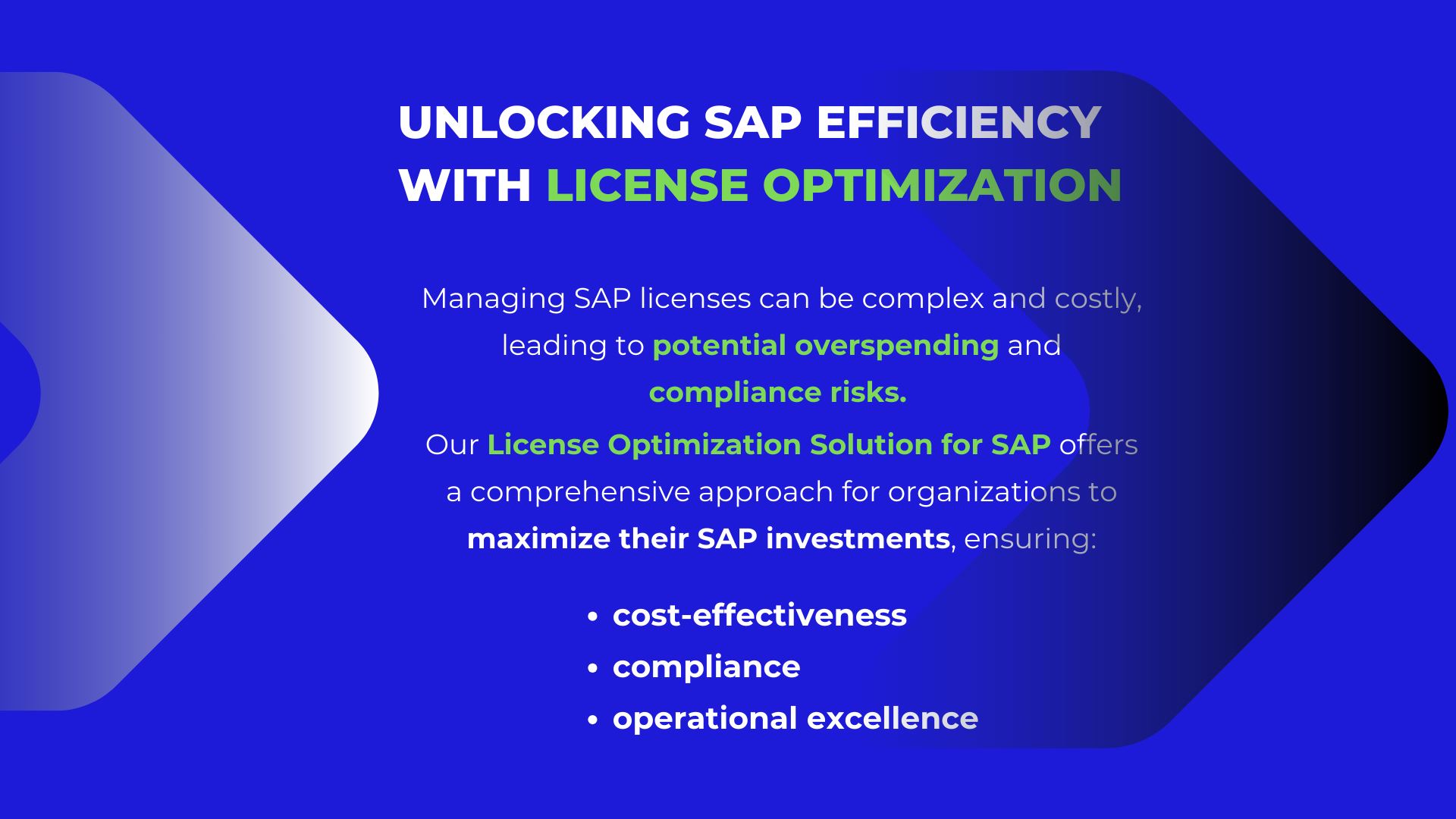 SAP License Optimizer | Sagesse Tech
